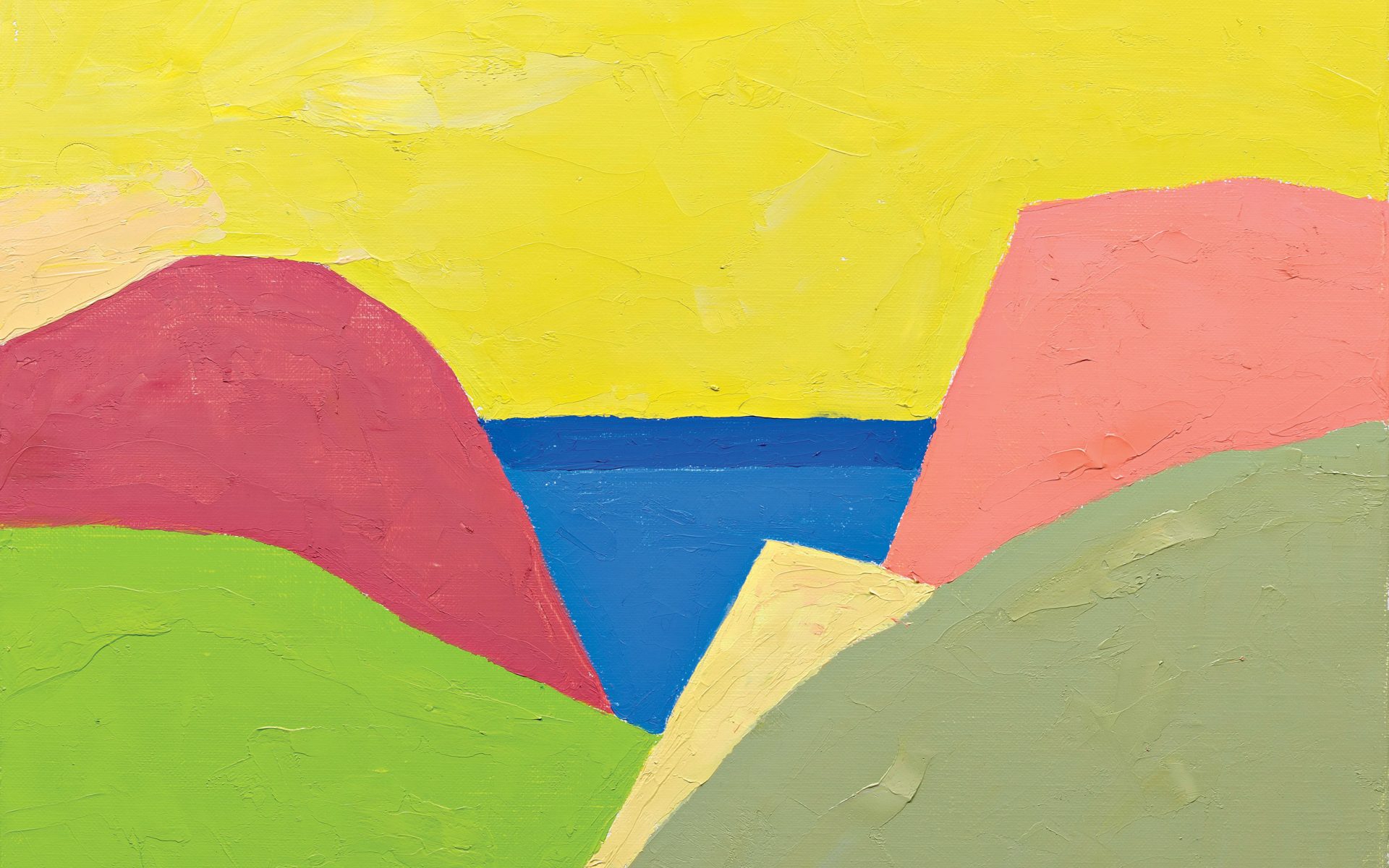 Artist Etel Adnan Makes Her Solo Debut at an American Museum - Galerie Artist Etel Adnan Makes Her Solo Debut at an American Museum - Galerie
